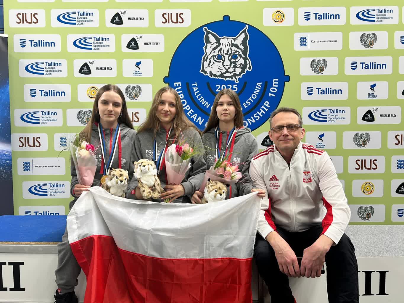 Laura Adamska z Gwardii z dwoma złotymi medalami mistrzostw Europy ...